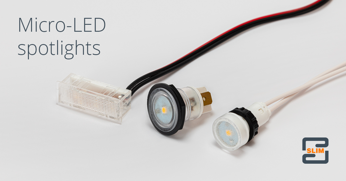 Micro-LED spotlight SLIM